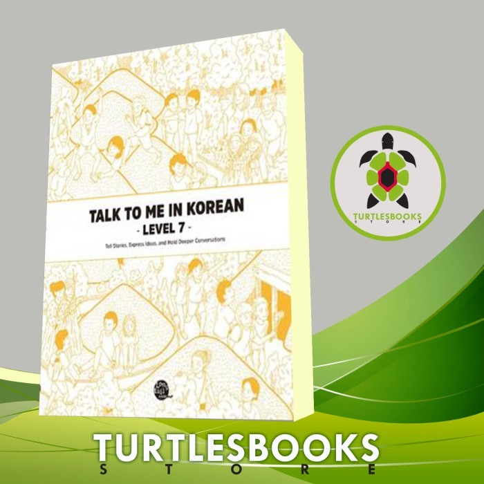 Talk To Me In Korean Book Level 7 TalkToMeInKorean | Shopee Singapore