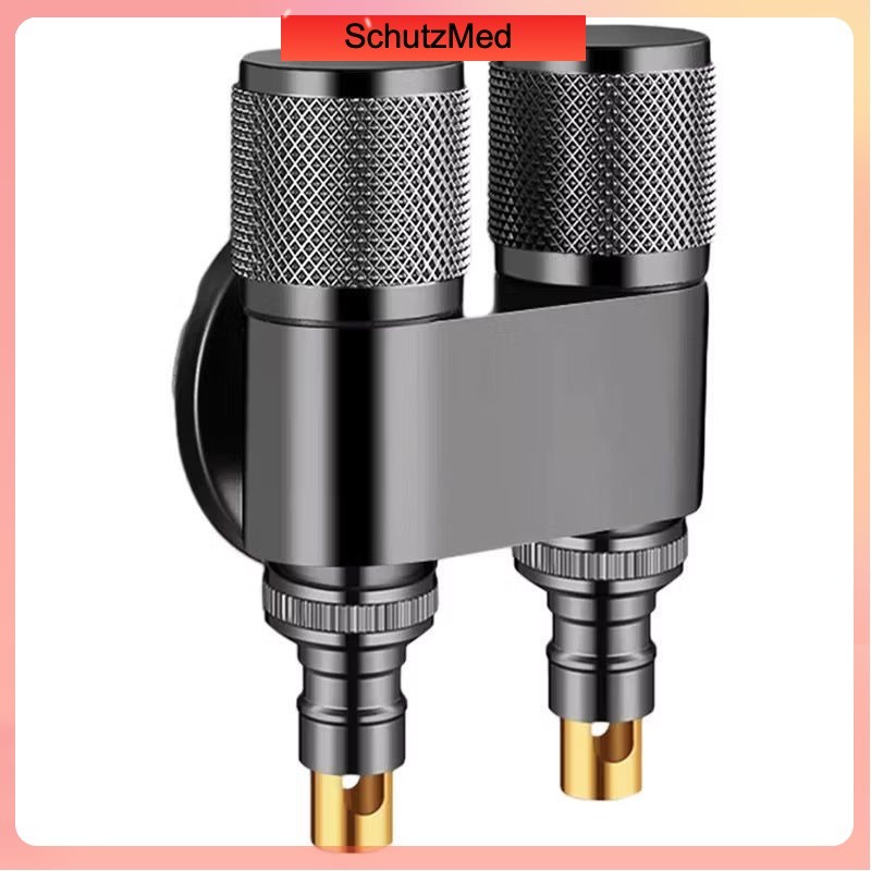 Dual Control Two Way Stop Angle Valve Brass material Bathroom toilet ...