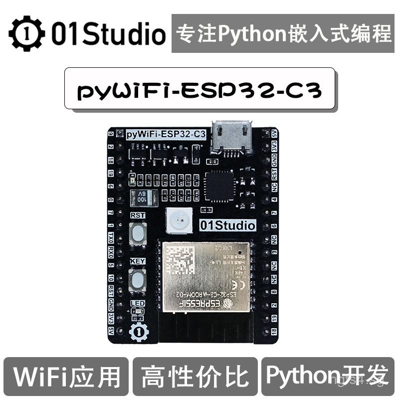 pyWiFi- ESP32-C3 MicroPython WIFI Learning Development Board Iot IOT RISC-V | Shopee Singapore