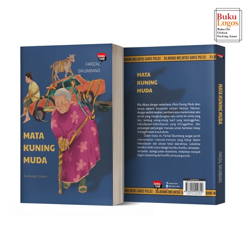 MATA Logos Book - Light Yellow Eye Book - Farizal Sikumbang - Basabasi ...