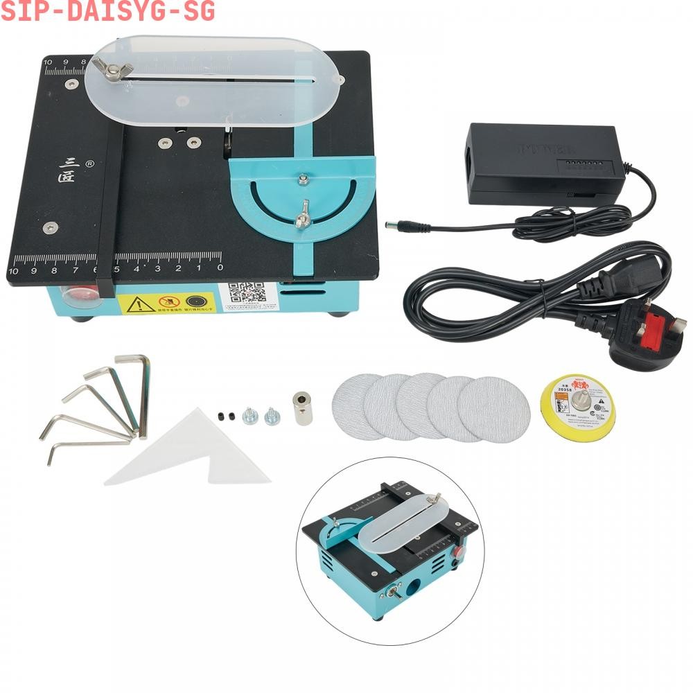 Table Saw Blue Mini Table Saw 16/20MM 96W Aluminium Body AU Plug ...