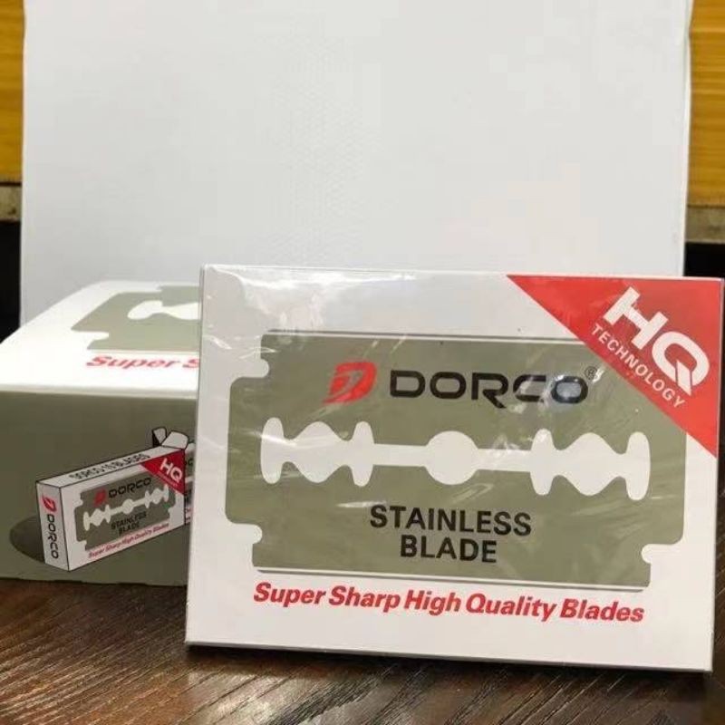 Dorco stainless blade 1box/10pcs Shaver (small box) | Shopee Singapore