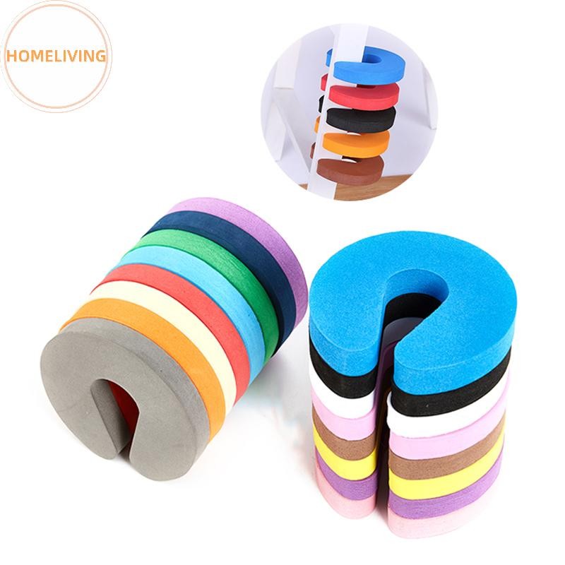 homeliving 5PCS Safety Finger Safe Soft Foam Door Stopper Locks For ...