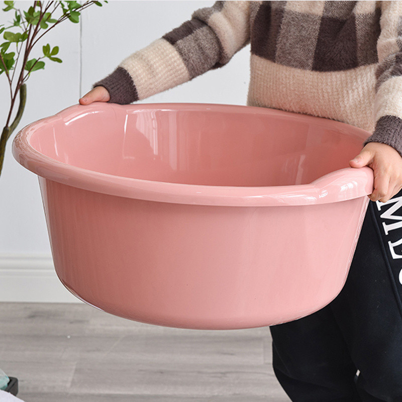 Thickened Extra Large Washbasin round Baby Children's Bath Tub Plastic ...