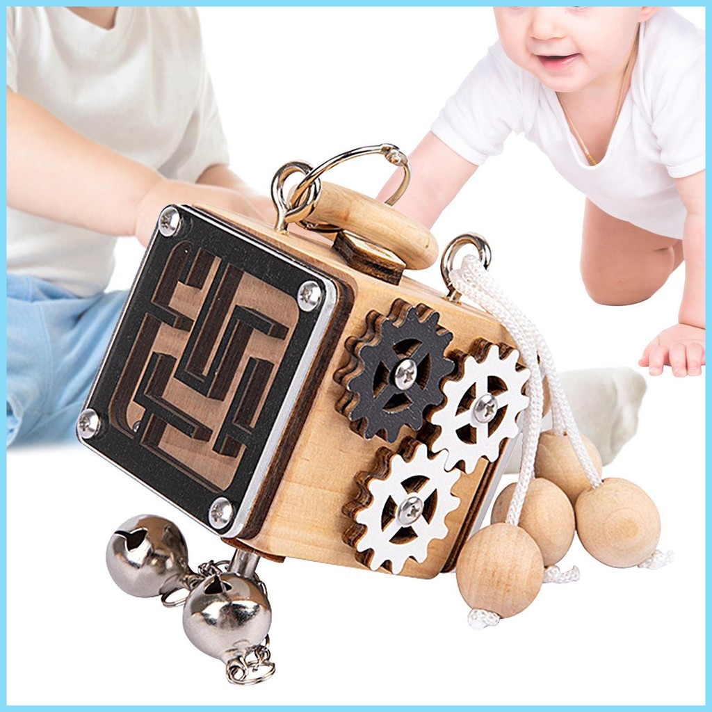 Busy Activity Cube Block Cube Toys Educational Block Fidget Toy ...