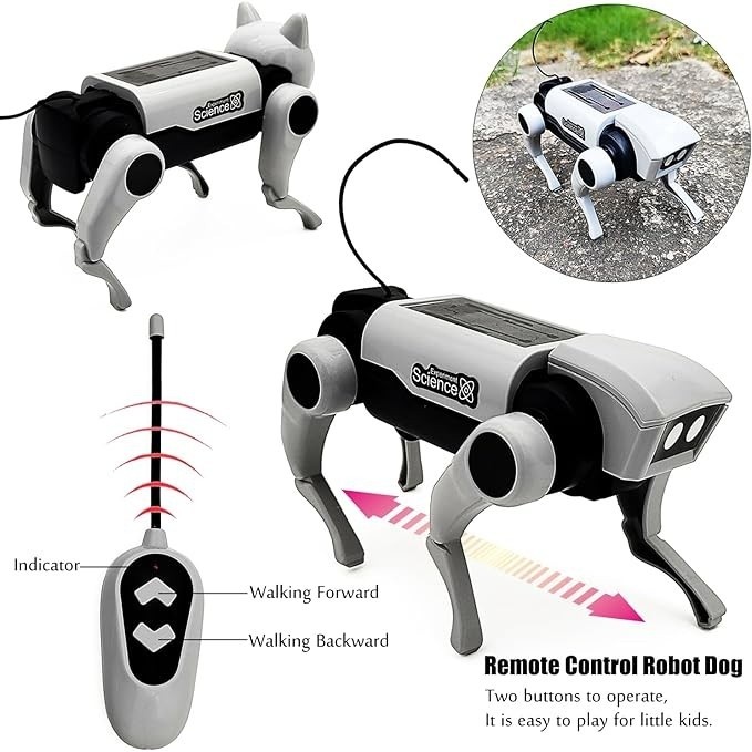 Electric Remote Control Robot Dog RC Mechanical Animal Vehicle ...
