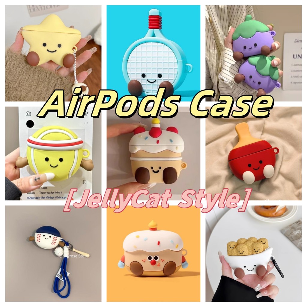 JellyCat Casing AirPods 4 [2024] AirPods Pro2 Pro 3 2 1 Apple EarPods ...