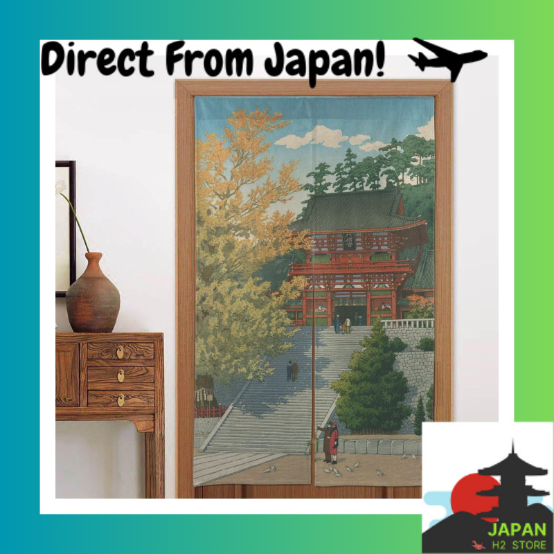 【Direct From Japan】Noren Kawase Hasui Tsurugaoka Hachiman Shrine ...