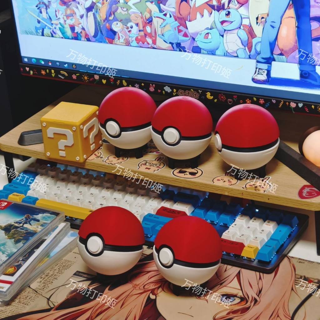Switch switch cassette storage box ns Pokémon Poké Ball Nintendo ...