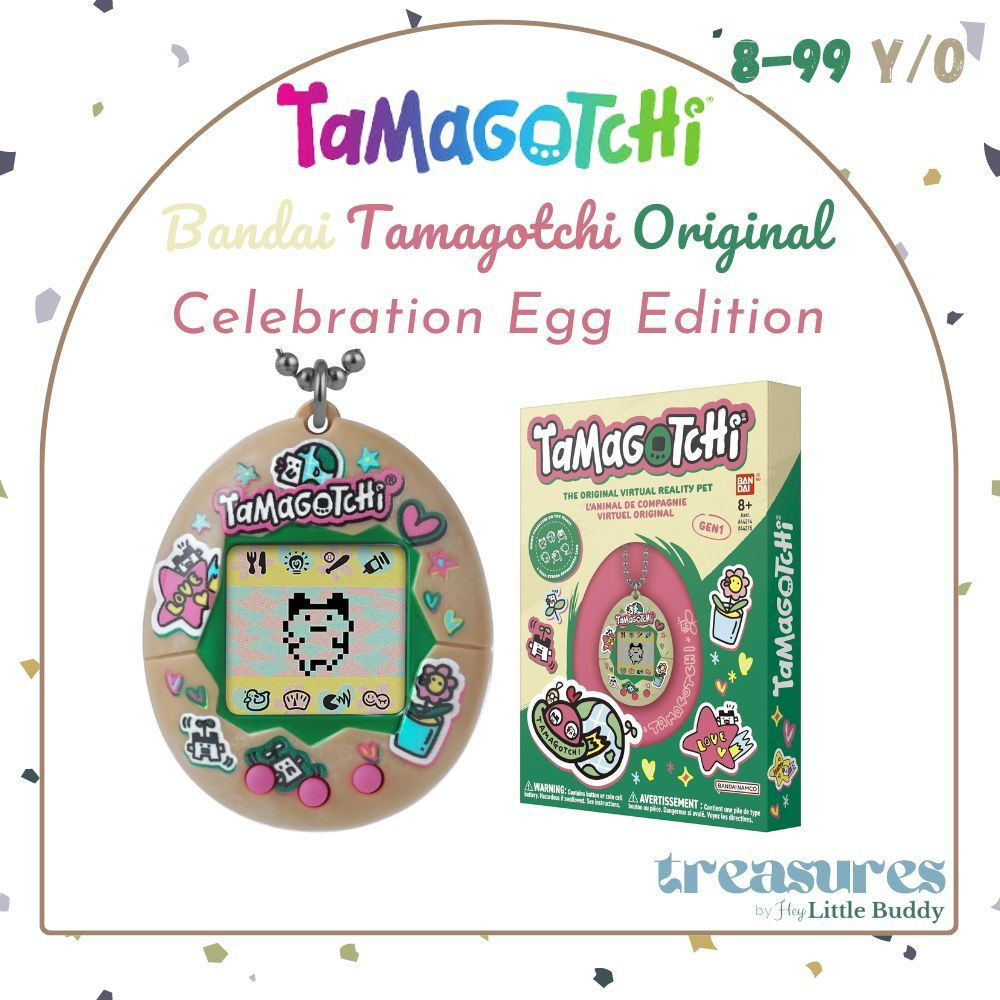 Original Tamagotchi Celebration Egg Limited Edition Premium Bandai 2025 Gen 1 Oritama Tamagochi ...
