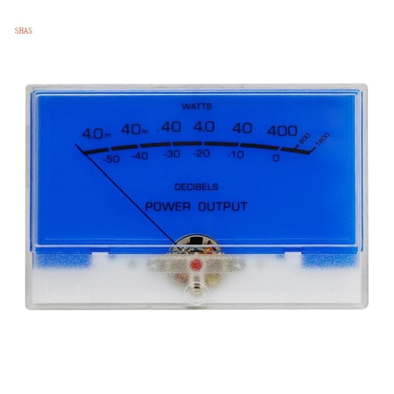 Shas VU Meter DB Level Power Amplifier Level Meter with LED Backlight ...