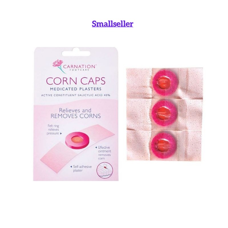 Carnation Corn Caps Medicated Plasters 5's | Shopee Singapore