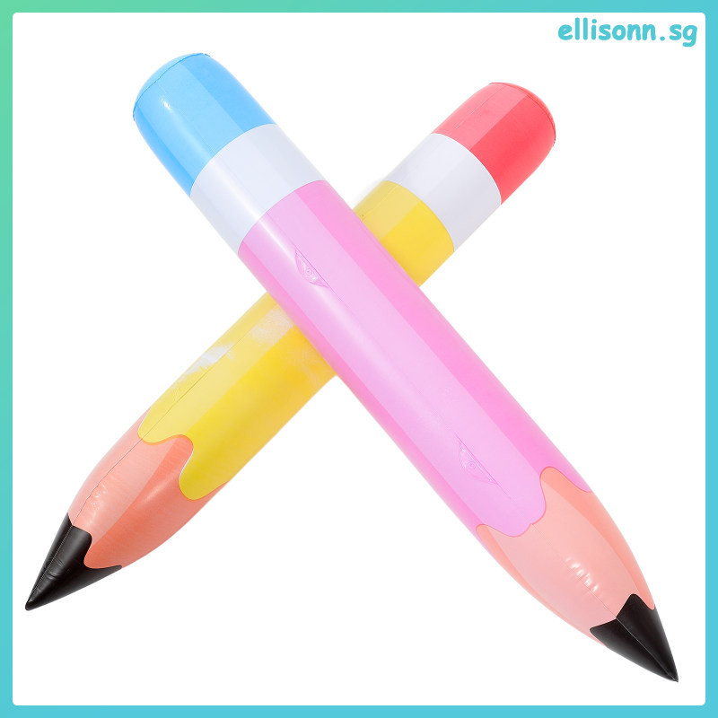 Funny Pencil Inflatable Prop Crayons Graduation Decorations Party Big ...