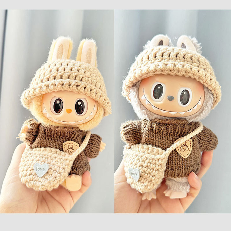 Labubu Doll Clothes Set Labubu V2 Clothes Accessories Clothing DIY Kid ...