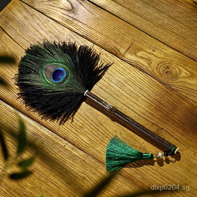 Dust Sweeping Ostrich Feather Vacuum Artifact Household Electrostatic ...