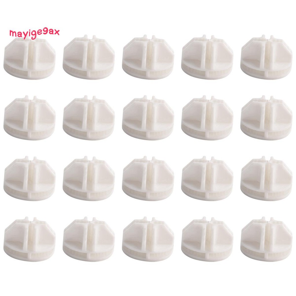 20 Pcs Grid Cube Connector Abs Connectors For Wire Cube Storage ...