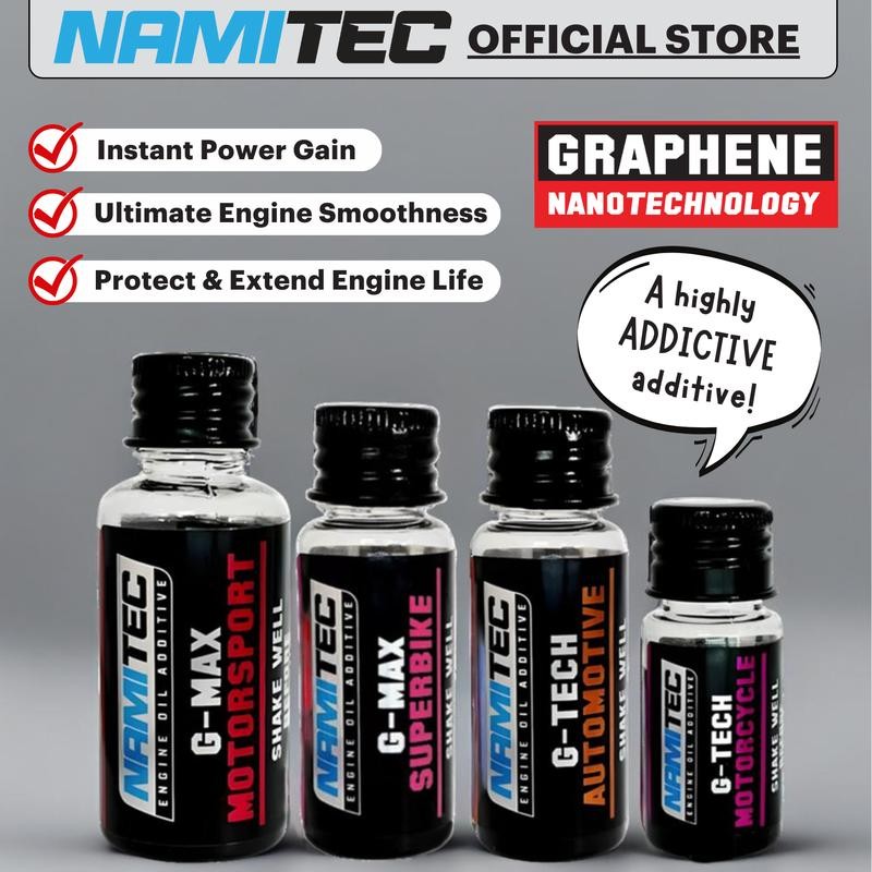 NAMITEC Engine Oil Additive | New Graphene Nanotechnology | Formulated ...