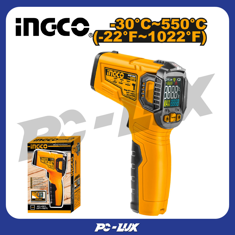 INGCO Infrared Thermometer Hit Model015501 | Shopee Singapore
