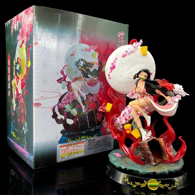 Sg SELLER Demon Slayer GK Demonized Blood Nezuko 31cm Anime Merchandise ...