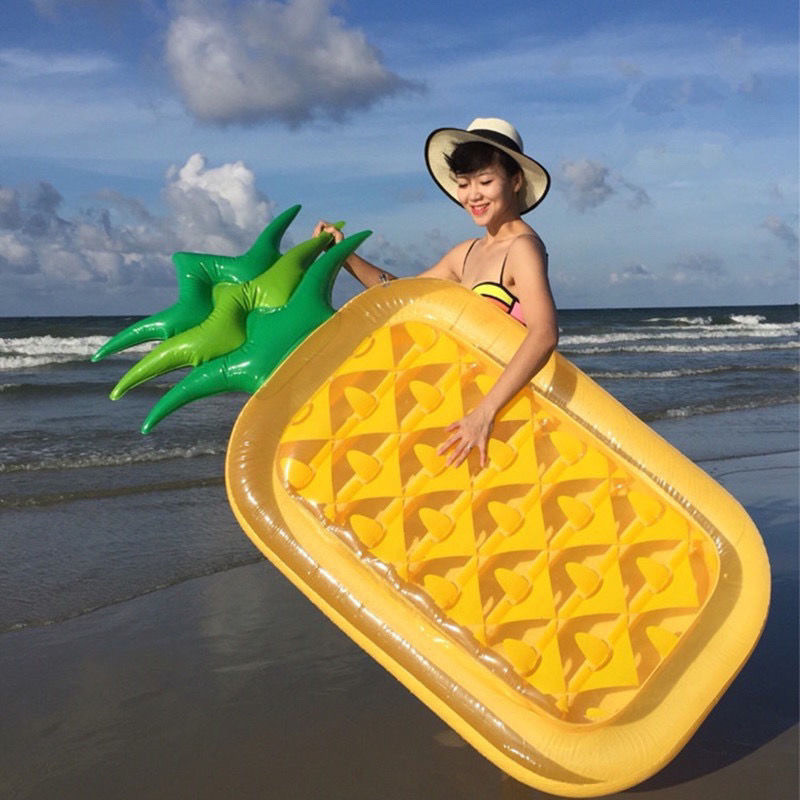 High-Profile Figure Inflatable Pineapple Floating Mat Adult and ...