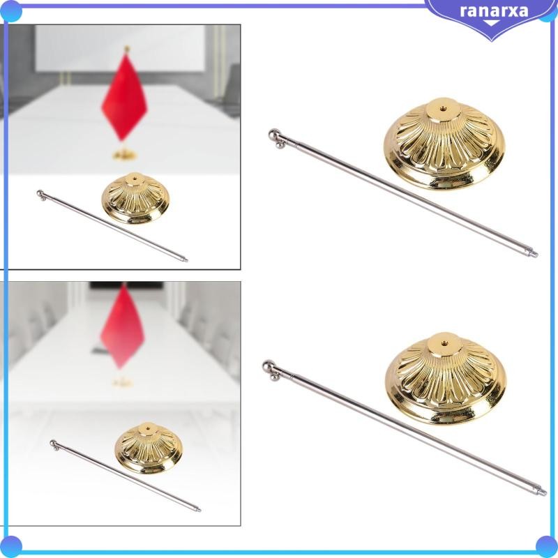 [Ranarxa] Table Flag Stand Flag Pole Stand Sturdy with Base Lightweight ...