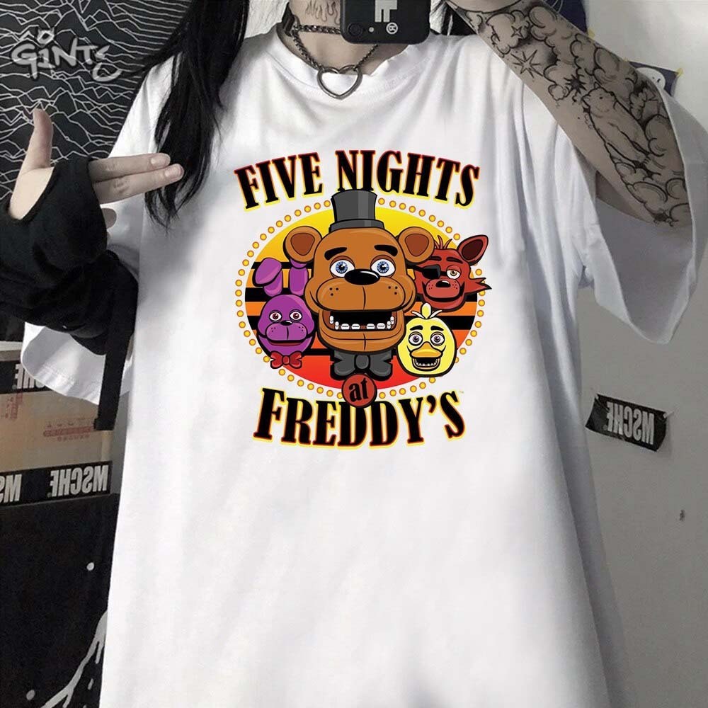 Camiseta Five Nights At Freddy's Freddy Fazbear Unisex jogo fnaf Unisex ...
