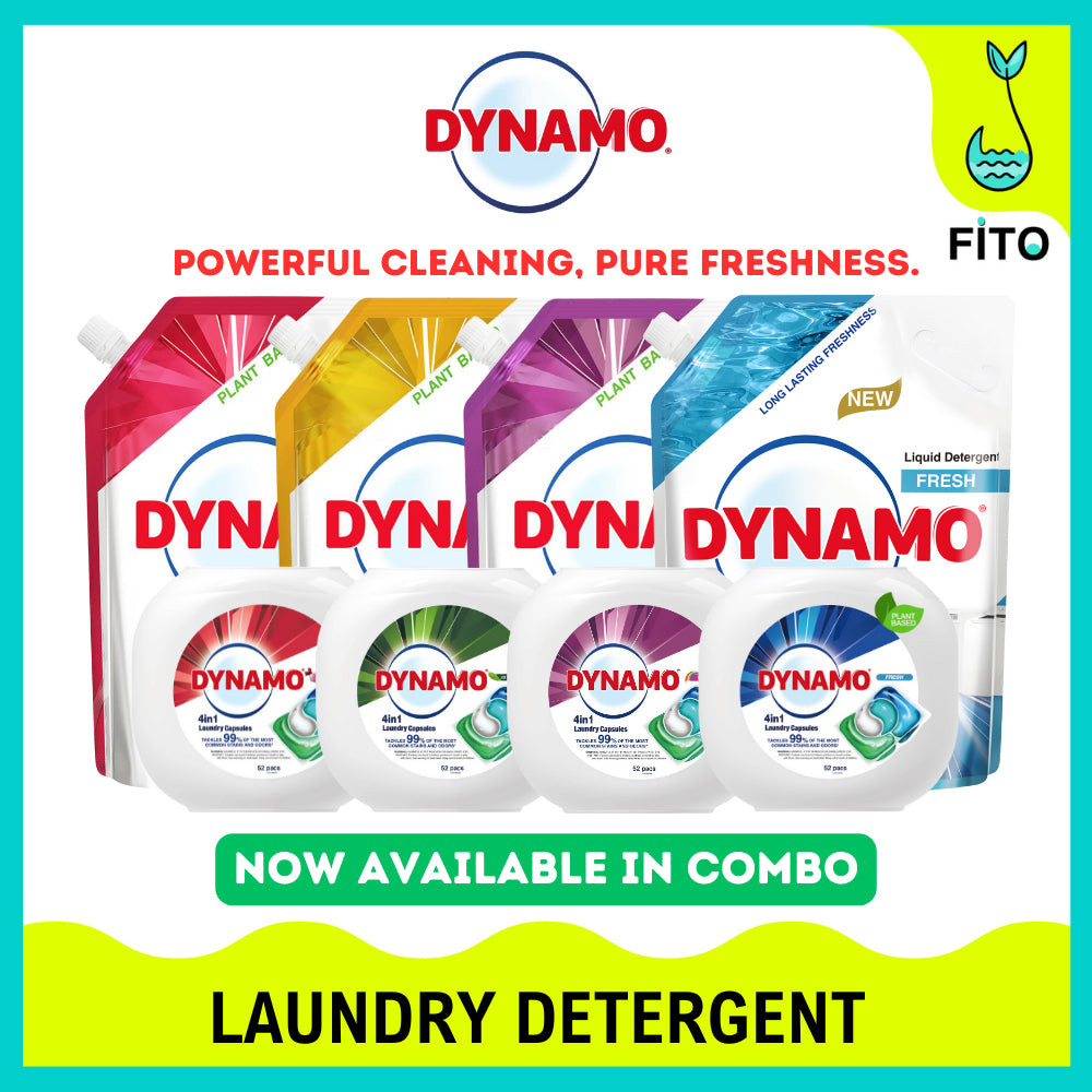 DYNAMO - LAUNDRY PODS / LIQUID DETERGENT REFILL / 2.5KG / 1.4KG ...