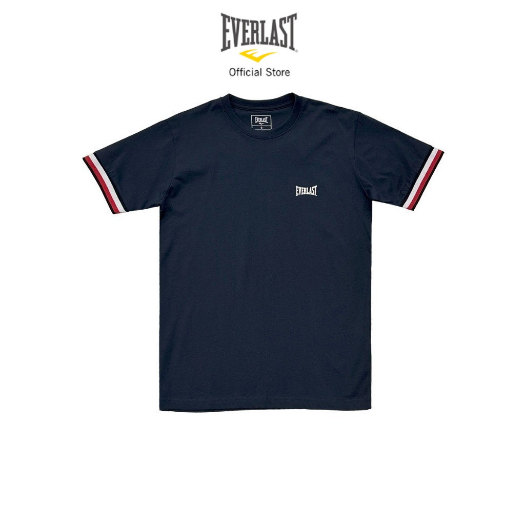 Everlast Men's Contrast Rib Sleeve Tee - Navy (4430806LMW1) | Shopee ...