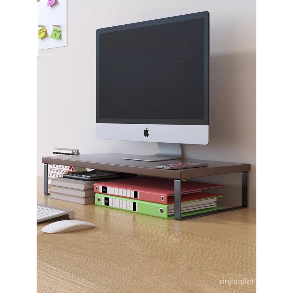 Desktop Computer Riser Office Desktop Storage Rack Monitor Lifting Rack ...