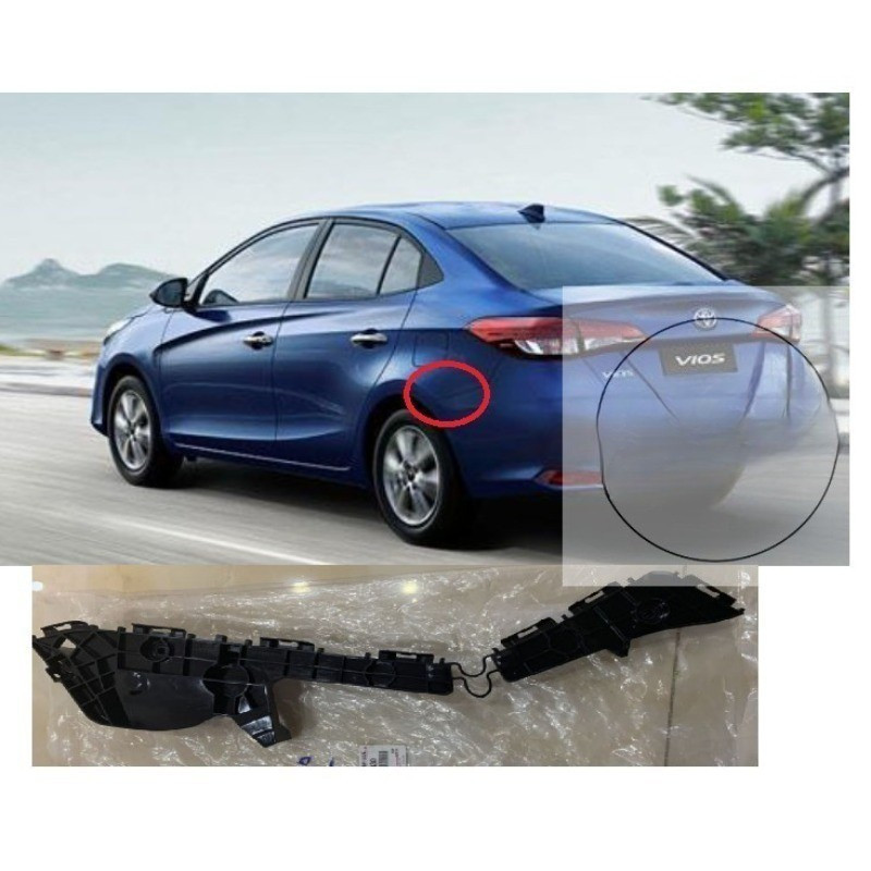 rear bumper bracket support side bumper bracket for Toyota Vios YARIS ...