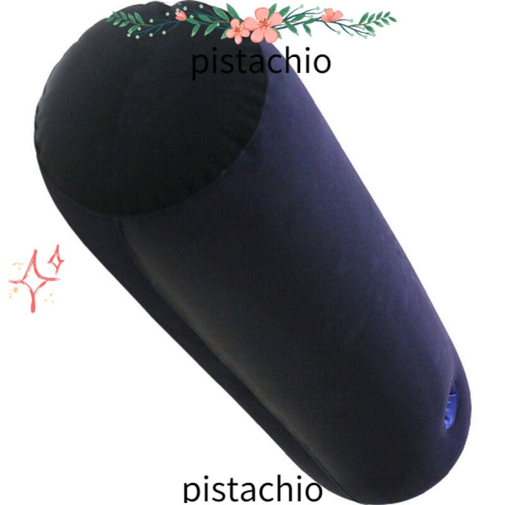 PISTA Silicone Pillow, Blue+Black Inflatable Magic Cushion, Couples ...