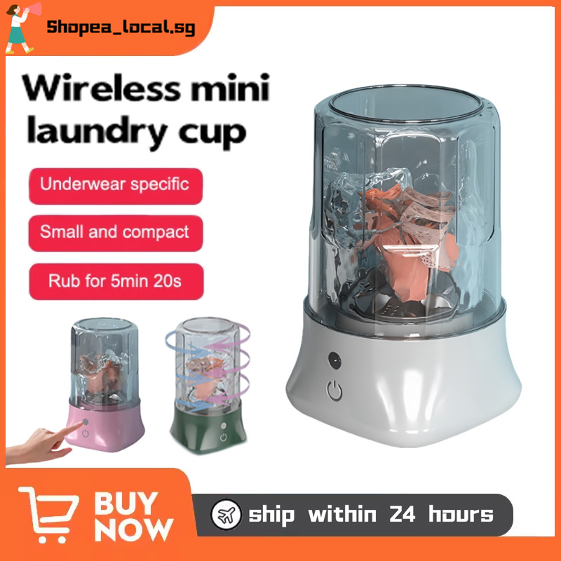 [SG] Electric Mini Washing Machine Mini Washing Machine Portable ...
