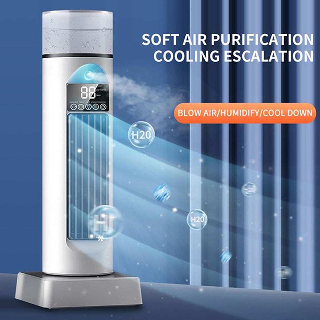 Air Conditioning Fan Cool Air Fan Tower Air Conditioner Quiet ...