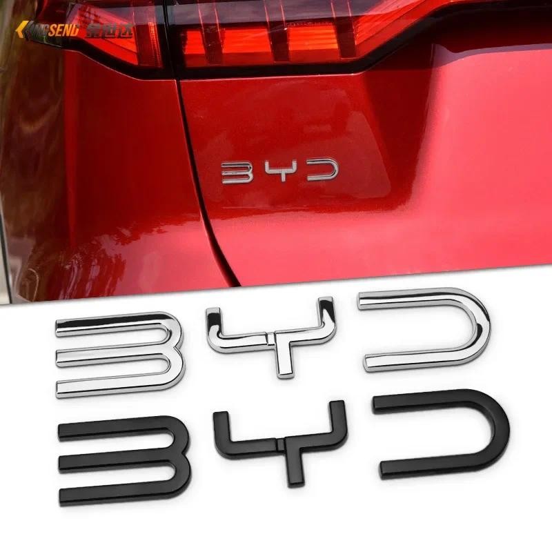 Car Logo Metal Modification BYD ATTO 3 Han Don Build Your Dream Letter ...