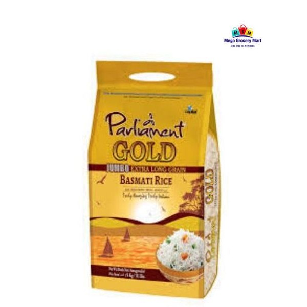 Parliament Gold Basmati Rice Extra Long Grain 5kg | Shopee Singapore