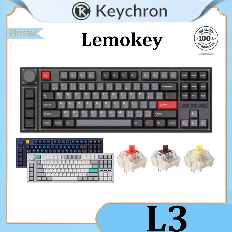 Keychron Lemokey L3 wireless mechanical keyboard three mode RGB ...