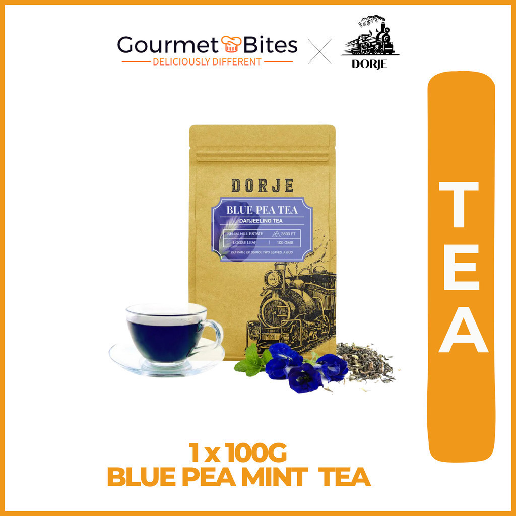 Dorje Tea Blue Pea Mint Tea 100g | Shopee Singapore