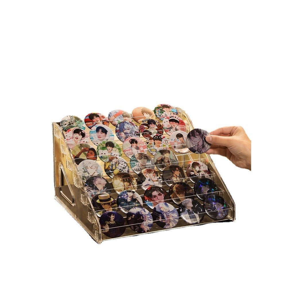 Bar Display Stand Acrylic Storage Box Millet Peripheral Colored Paper ...