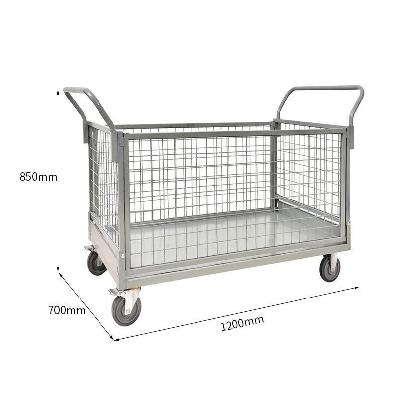 Trolley Night Market Mobile Stall Trolley Mute Grid Trolley Folding ...