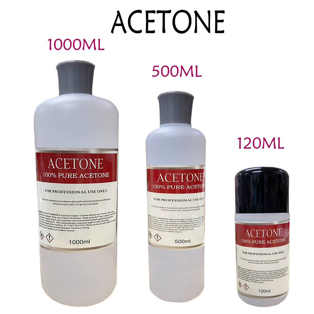 100% PURE ACETONE PROFESSIONAL USE Multi purpose | Nail Polish | Gel ...