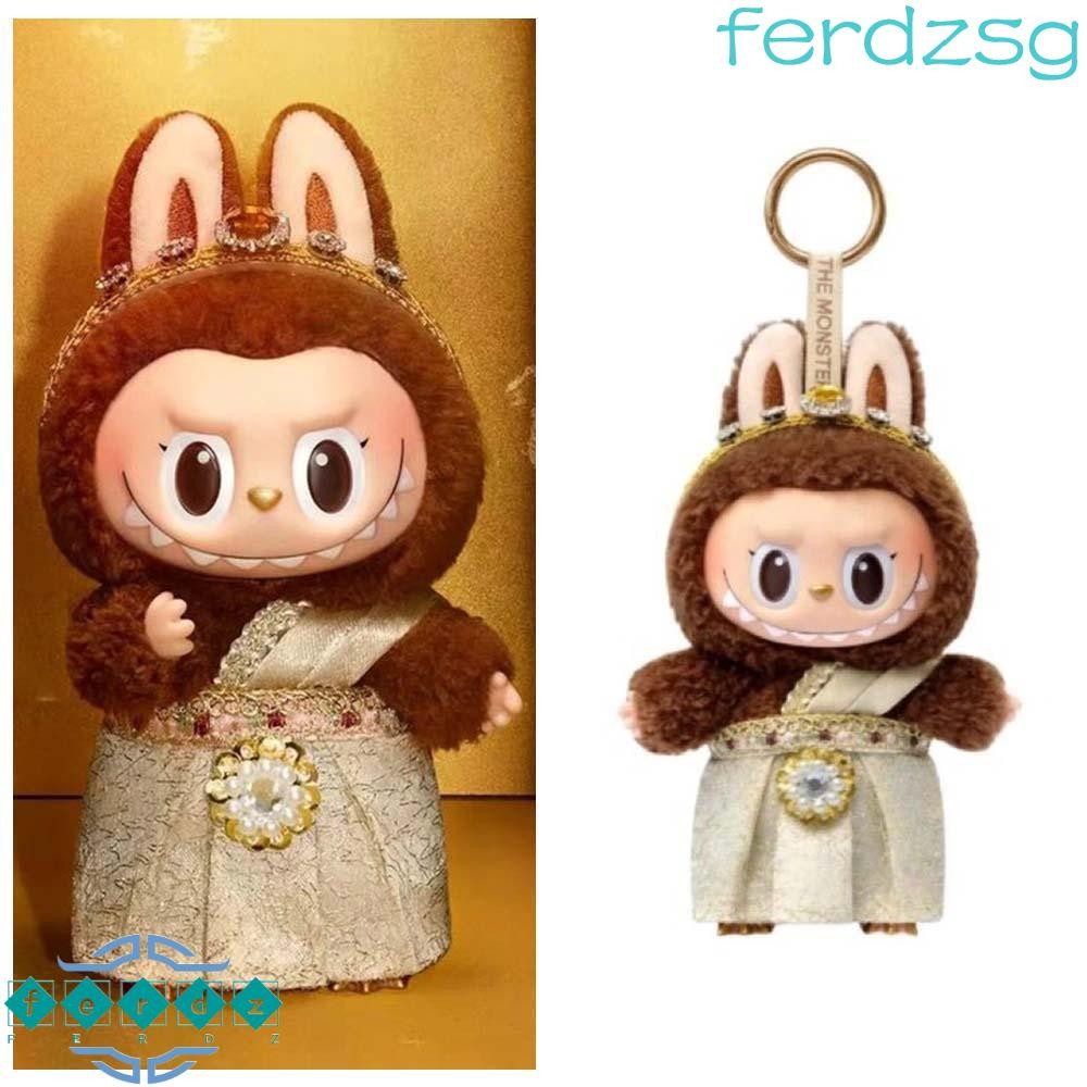 JENNIFERDZSG Thailand Clothing Labubu Plush Doll, Thai Brown Labubu Bag ...