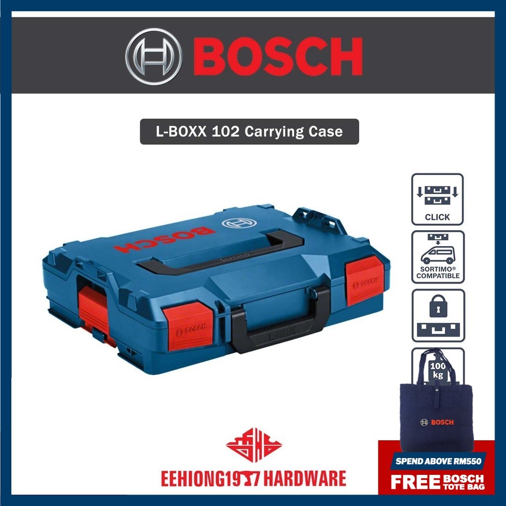 BOSCH L-BOXX 102 Carrying Case Professional Tool Box BOXX Kotak ...