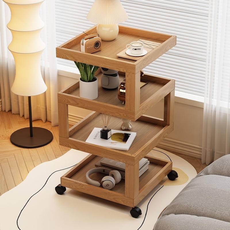 Light luxury living room sofa side a few tea table modern simple ...