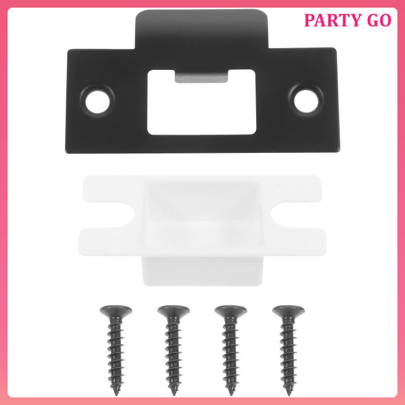 Door Covers Latch Plate Strike Lock Tongue Buckle Plates for Interior ...