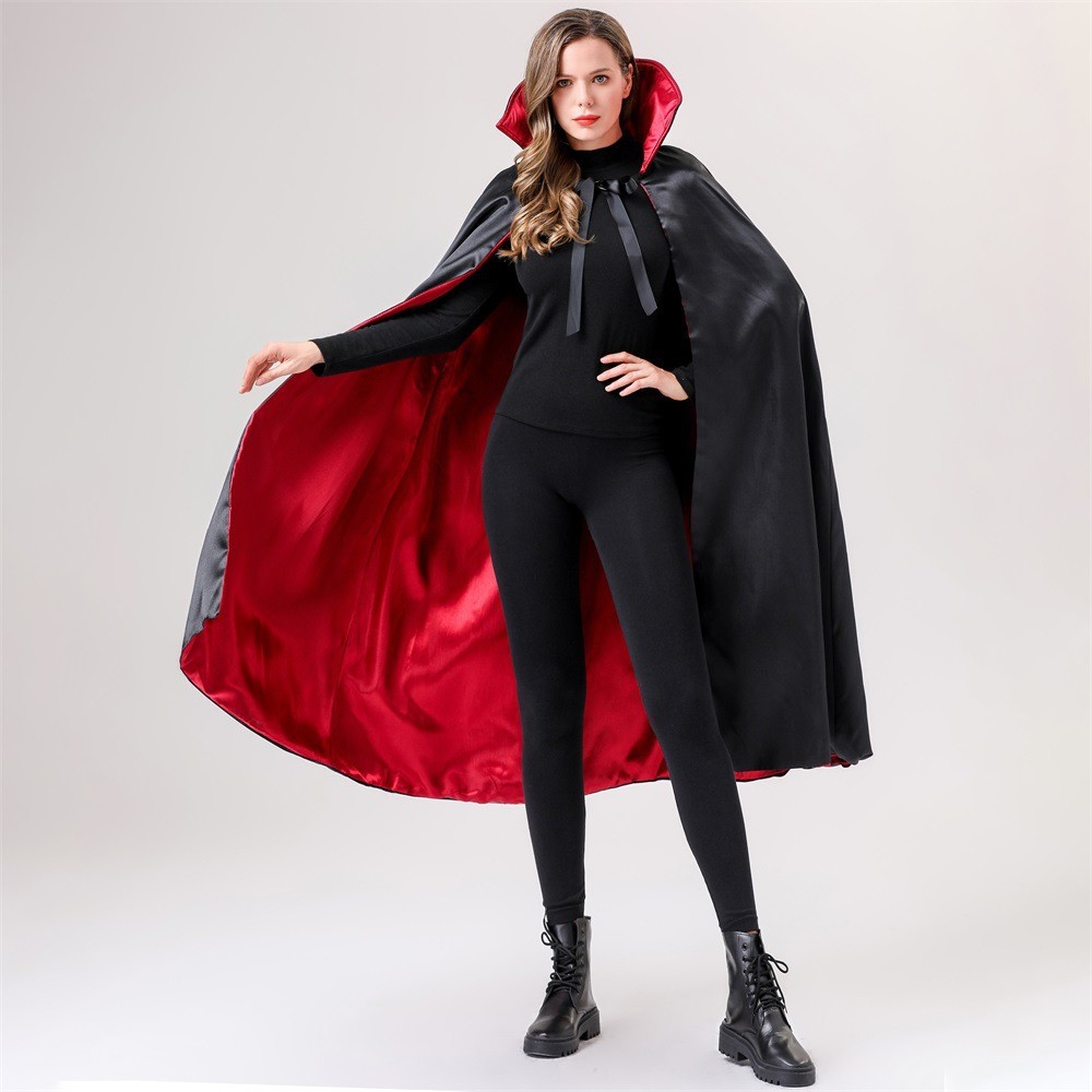 Adult Ladies Halloween cos Death Cloak Costume Masquerade Stage ...
