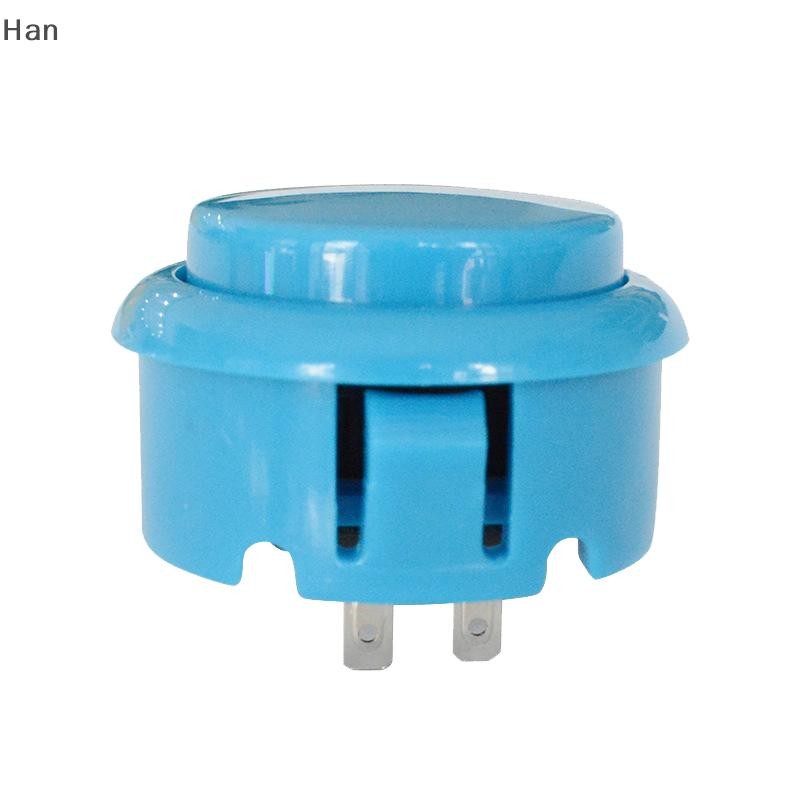 Han 1Pc 30MM Circle Push Button Micro Switch Game Arcade Push Button ...