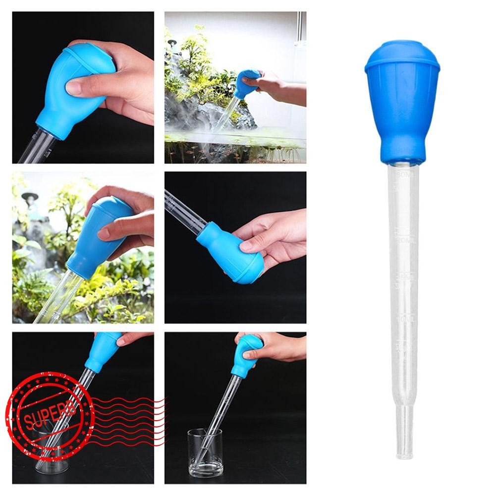 Fish Tank Suction Poop Changer Water Changer Mini Manual Suction Pump ...
