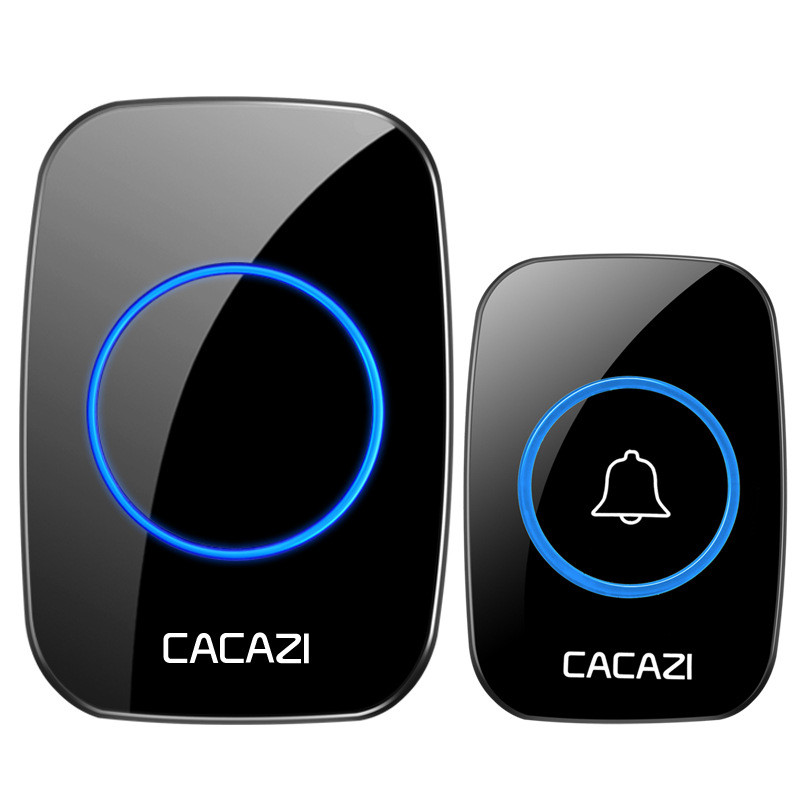 Household Wireless Doorbell, Long-Distance Electronic Doorbell, Beeper ...
