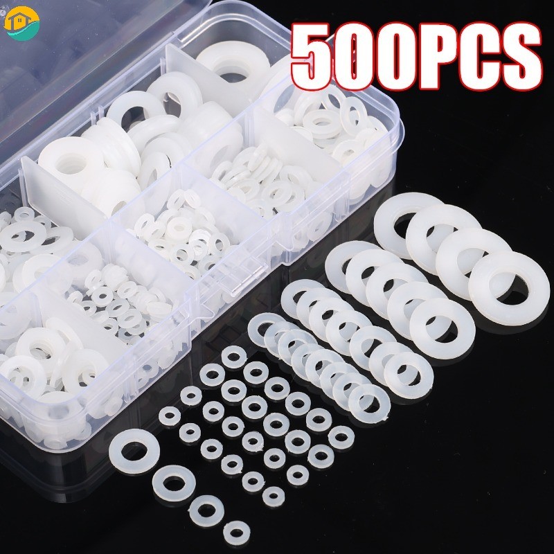 500Pcs/Box Boxed Industrial Repairs Assortment Kit Black White ...
