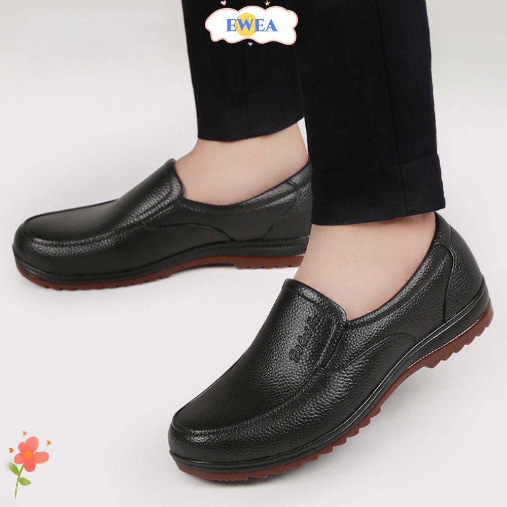 EWEA Rain Shoes, Low Cut Kitchen Beef Tendon Sole Shoes, Durable Short ...